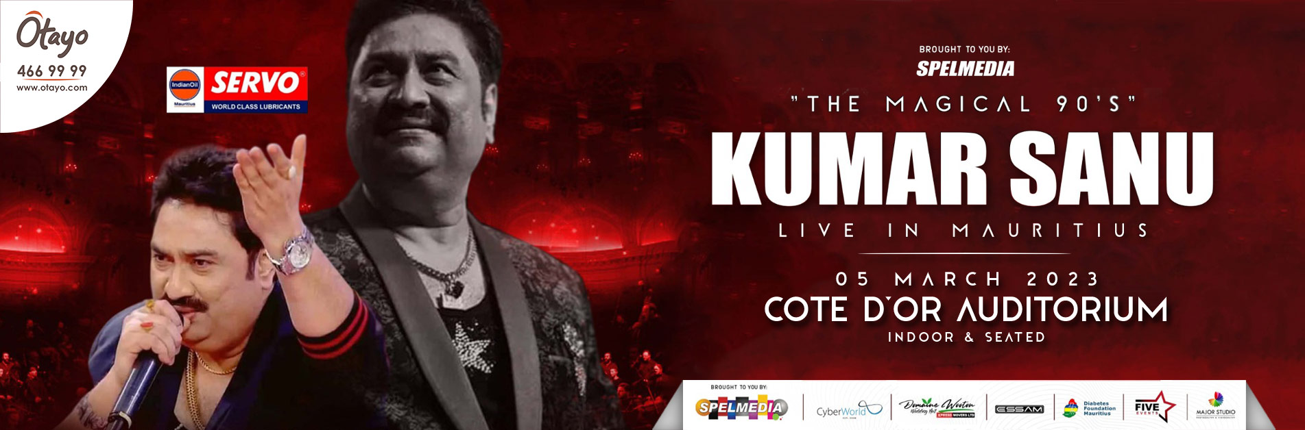 Otayo.com | No. 1 en billetterie événementielle à l'Ile Maurice