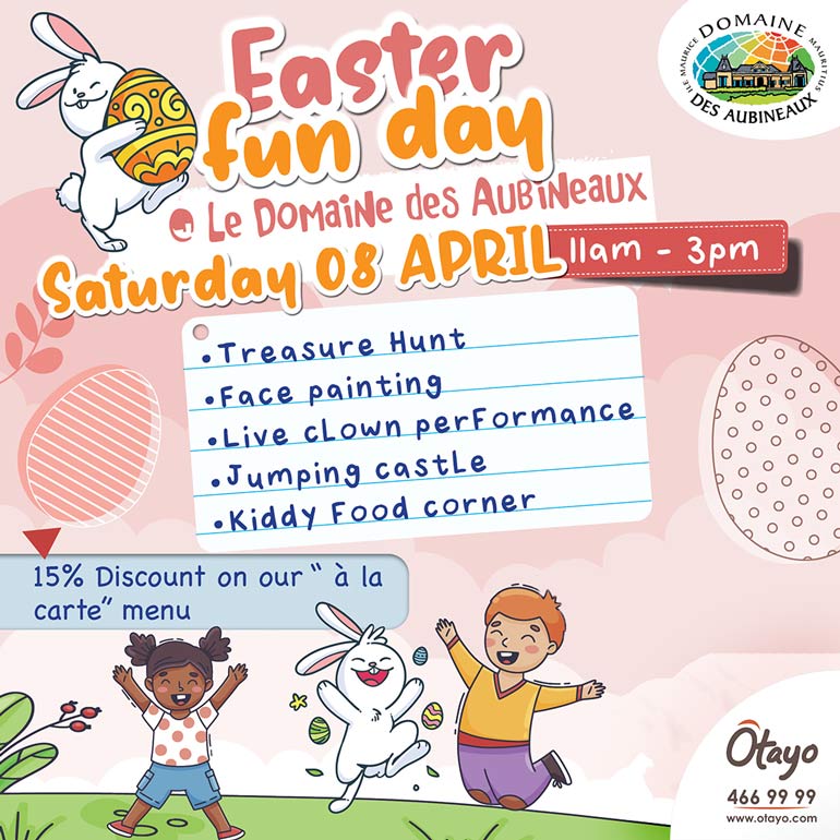 Easter Fun Day - Le Domaine des Aubineaux | Otayo.com