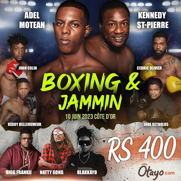 Boxing & Jammin International Boxing Tour 2023 | Otayo.com