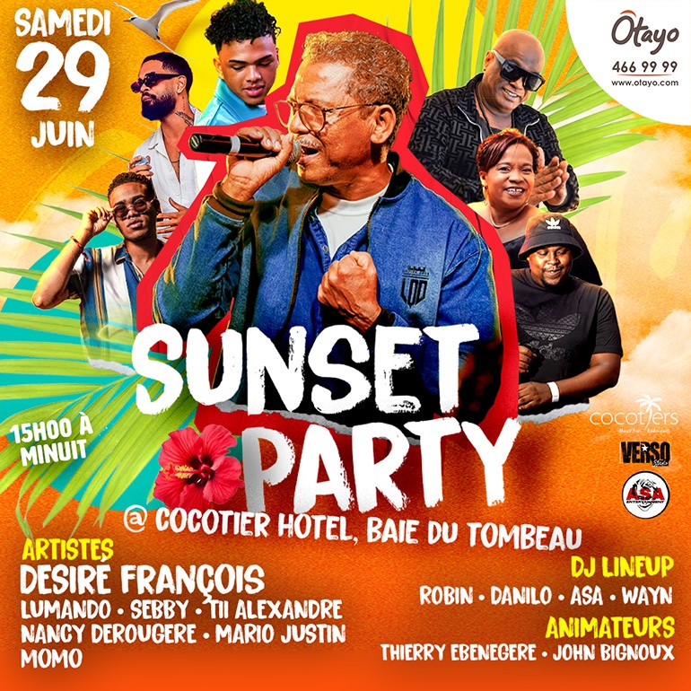 Sunset Party - Cocotiers Hotel | Otayo.com
